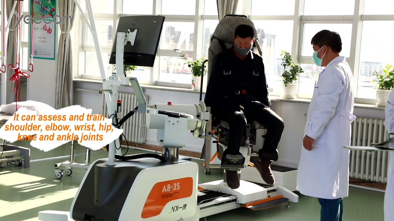 Multi-Joint Isokinetic Strength Testing & Training System A8 - YouTube