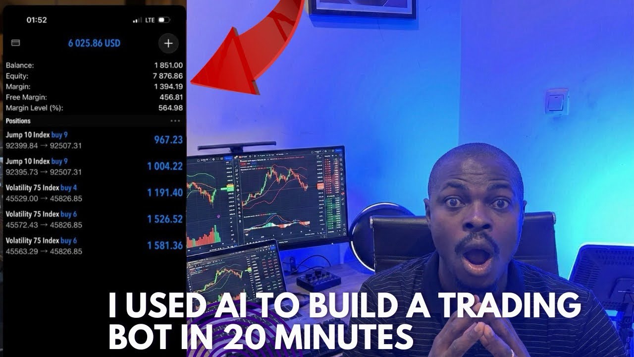 I Used AI to Build a Trading Bot in 20 Minutes - YouTube