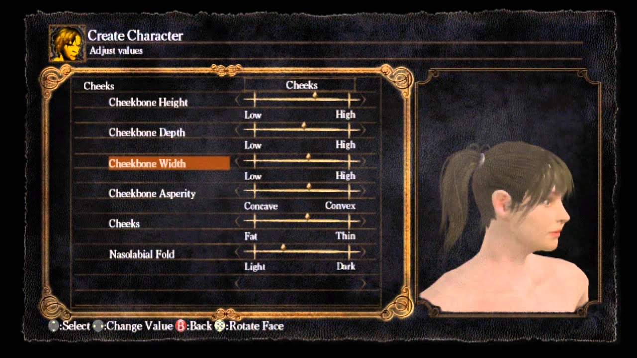 Dark Souls Character Creation - YouTube