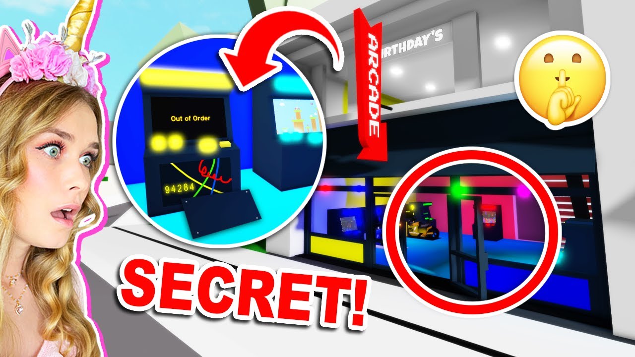 *NEW SECRET* In The BROOKHAVEN ARCADE! (Roblox) - YouTube