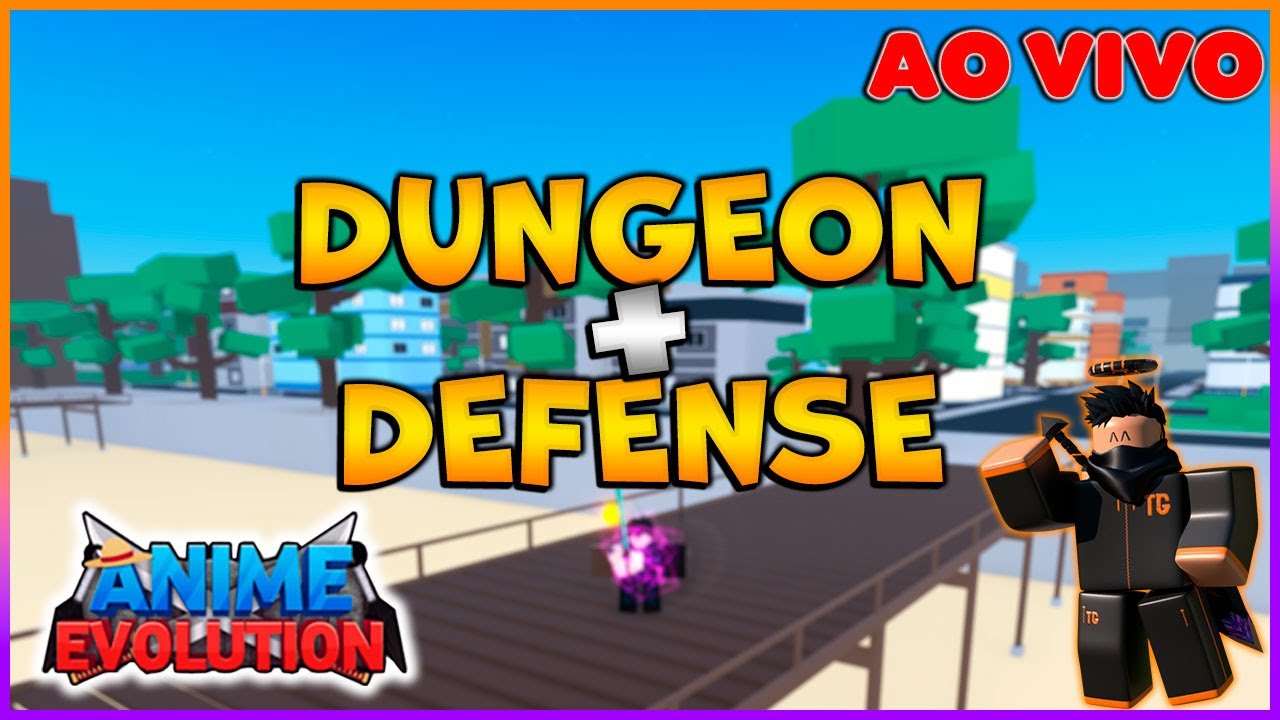 EXPLORANDO O NOVO UPDATE DO ANIME EVOLUTION SIMULATOR💥LIVE ON💥#tiogadi ...