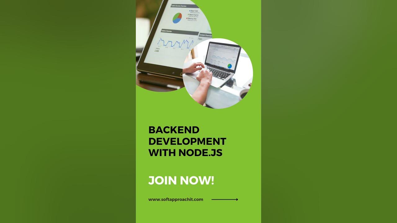 Get access to top notch backend development with node.js with Soft Approach IT. #backend #IT ...