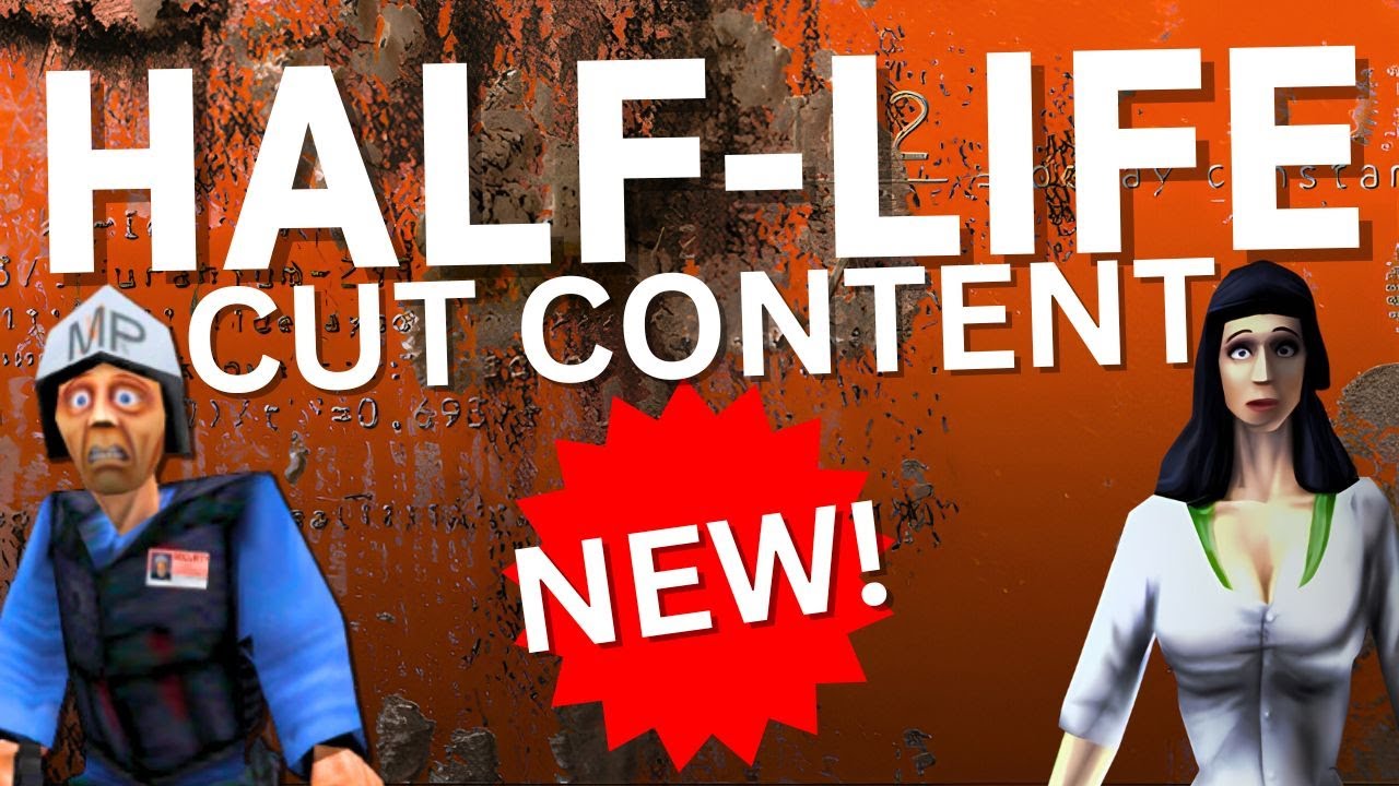 EXCLUSIVE W/ HALF-LIFE DEV - NEVER SEEN CUT CONTENT - YouTube