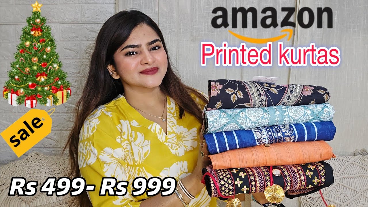 Latest Partywear SPECIAL Kurta sets | Embroidered suits | Amazon Haul ...
