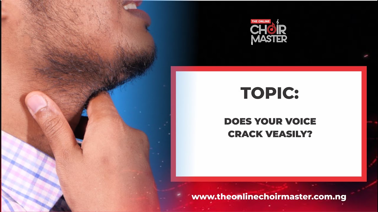 DOES YOUR VOICE CRACK EASILY? - YouTube