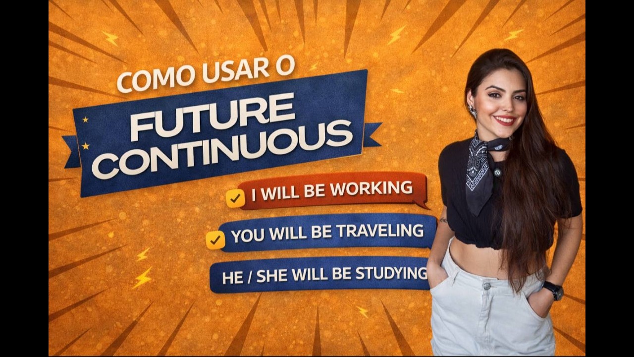 Como usar o ING - Future Continuous - YouTube