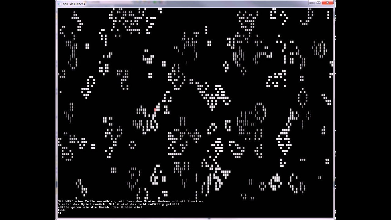 Game of Life und Wireworld auf der Konsole in C# - YouTube