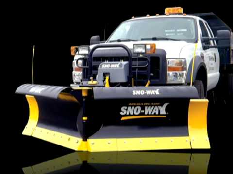 Sno-Way V-Plow - YouTube