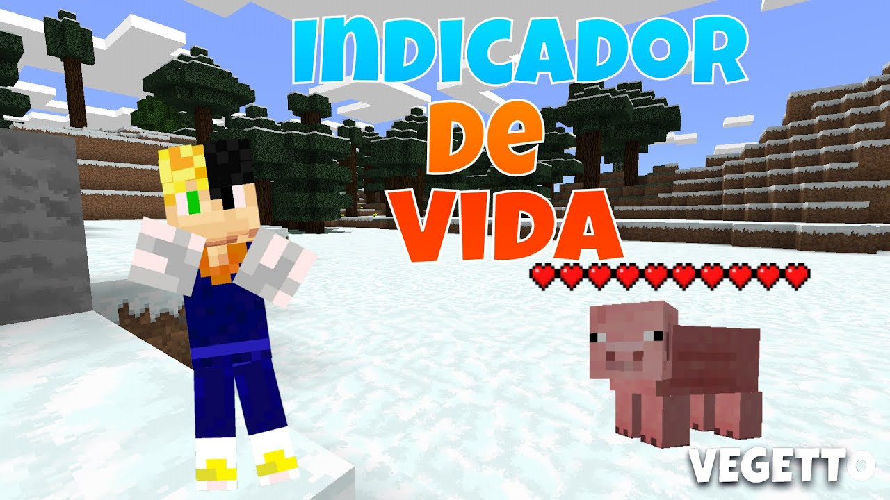 Indicador de Vida Mod /Minecraft Pe - MCPE 0.14.X - 0.14.0 - YouTube