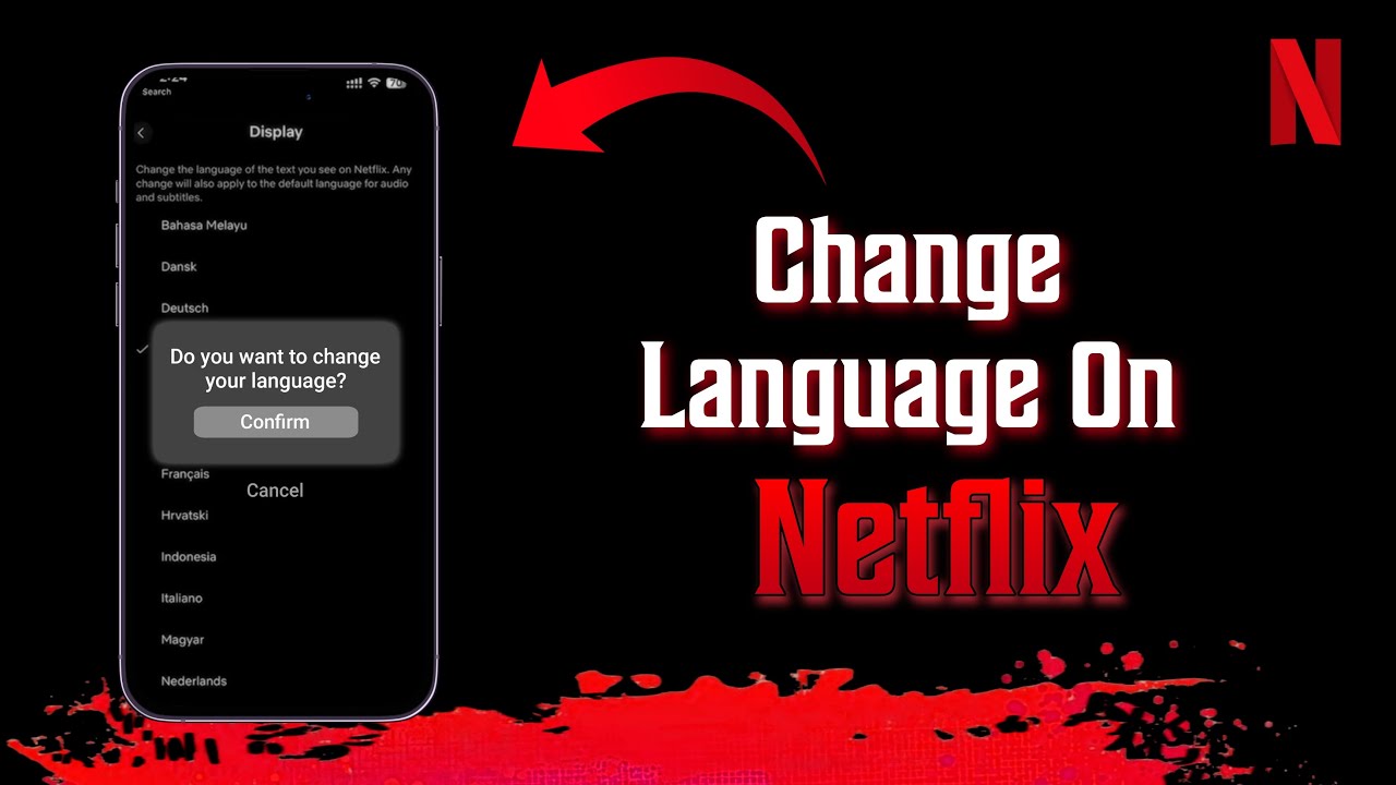 How To Change Language On Netflix | 2023 Update - YouTube