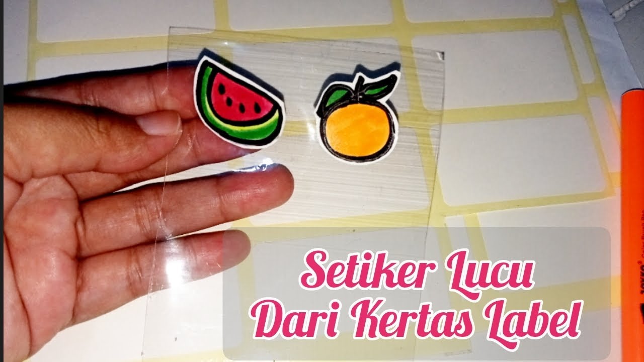 How To Make Sticker For Labels | Drawing, | Painting, | Coloring. - YouTube