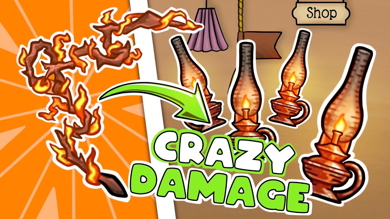 New OIL LAMPS Are PERFECT for FLAMEWHIP! | Backpack Battles - YouTube