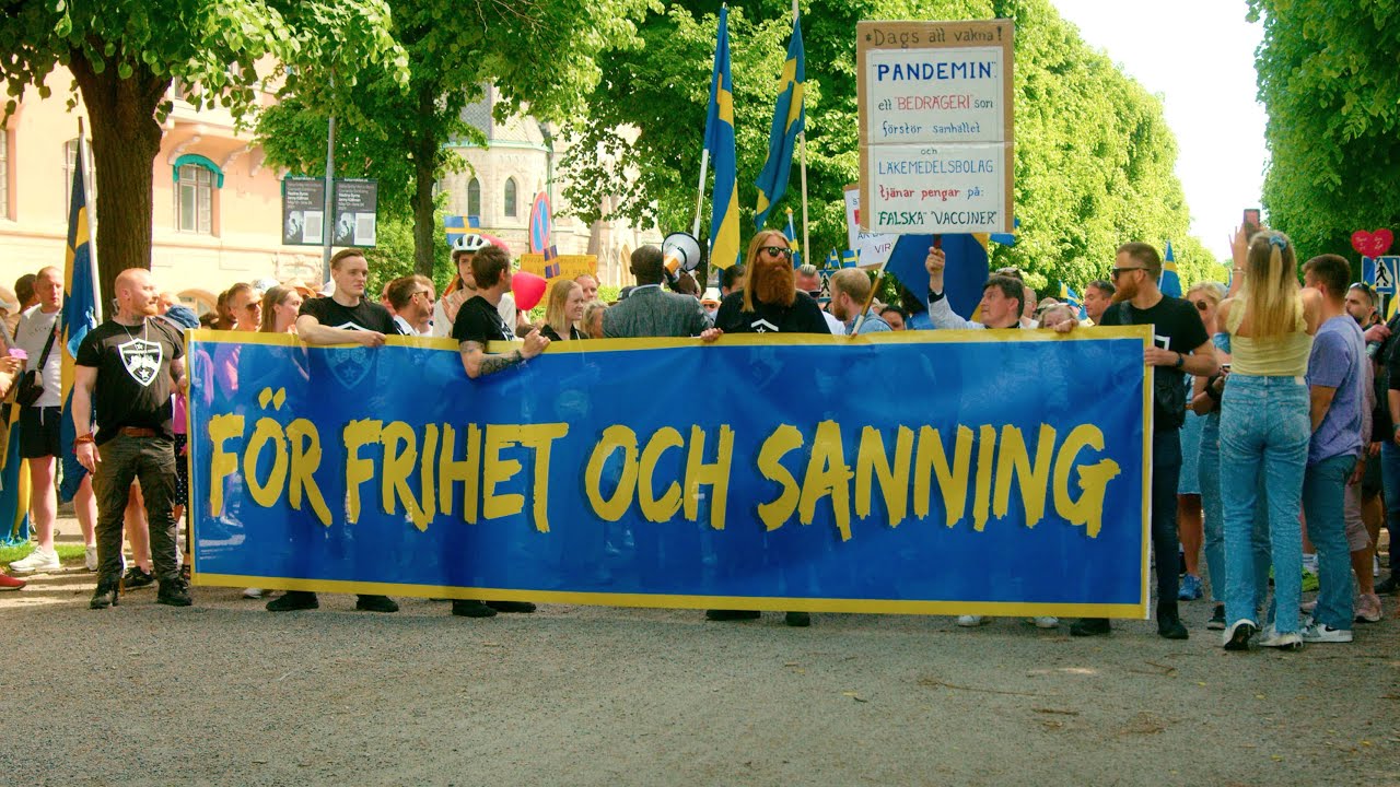 Nationaldagen För Frihet och Sanning (shot in Stockholm, Sweden on ...