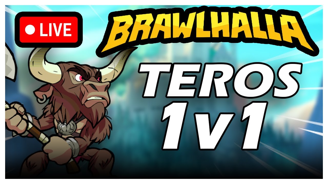 🔴 LIVE | AVERAGE TEROS ENJOYER | Brawlhalla 1v1 | With Viewers | South African Servers - YouTube