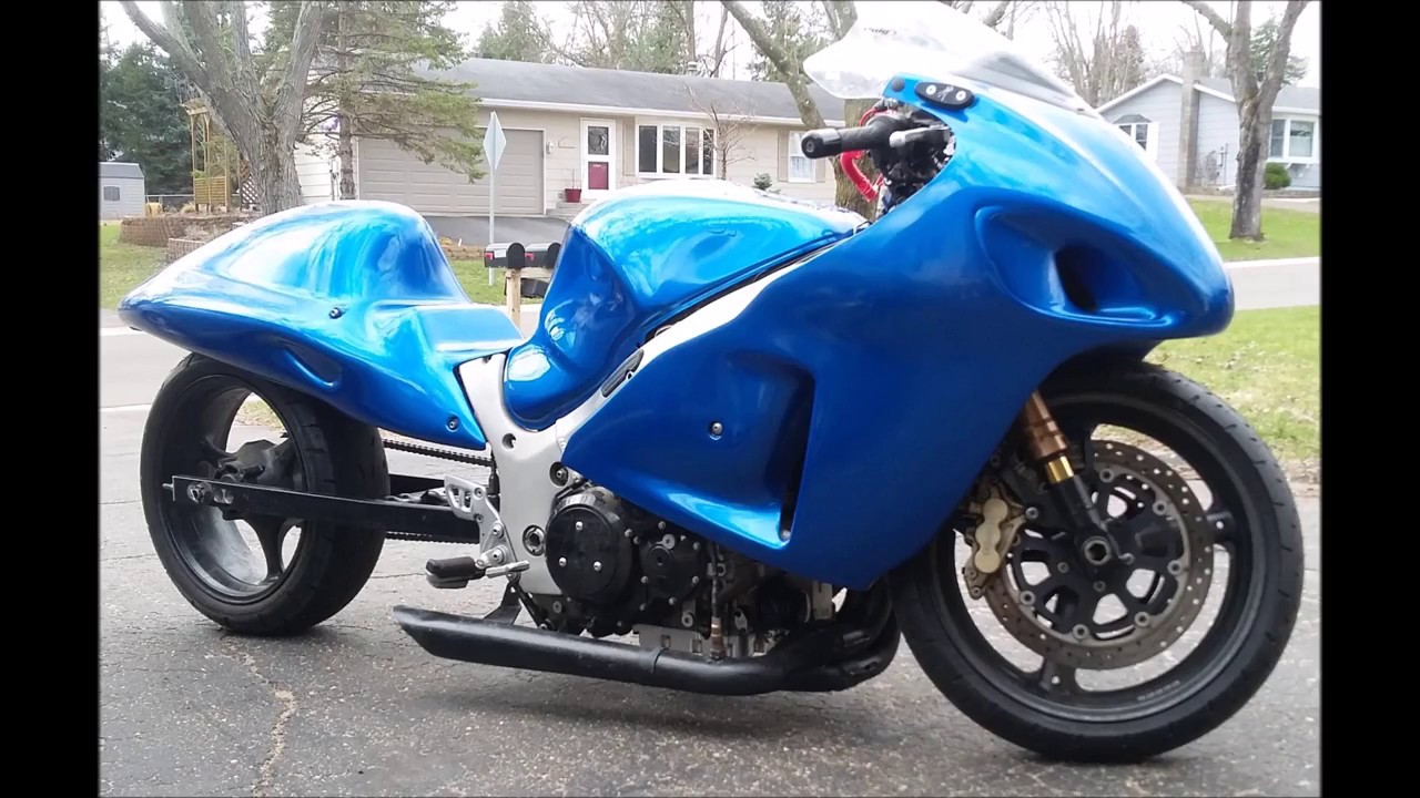 hayabusa testing new gearing - YouTube