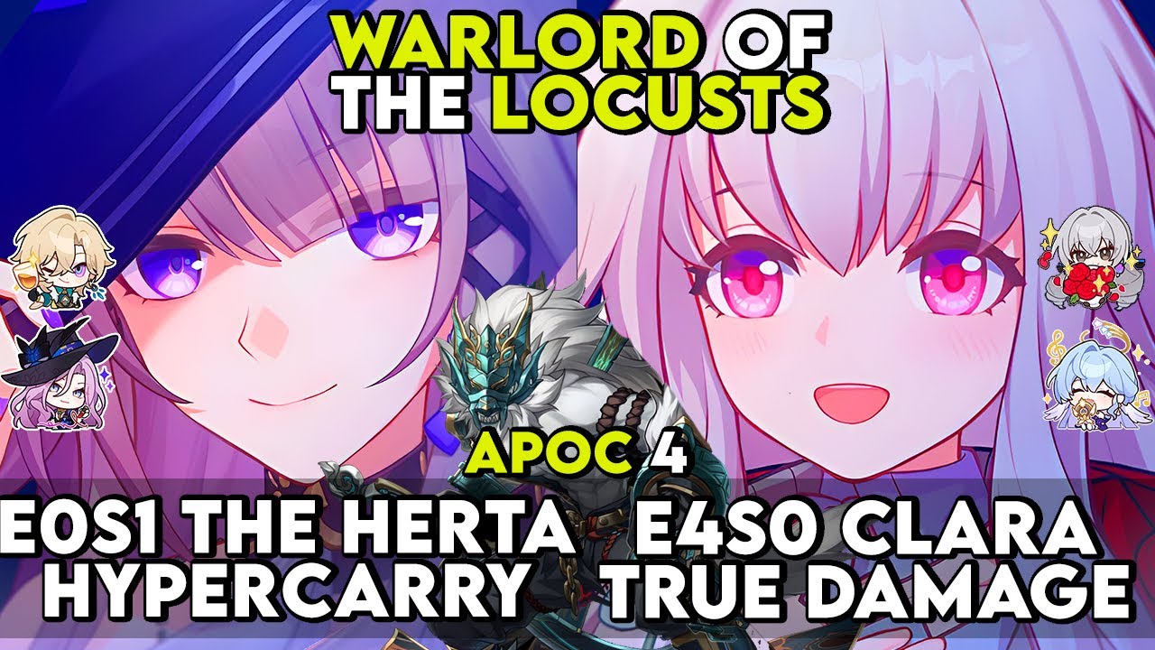 Apocalyptic Shadow 4 | E0S1 The Herta & E4S0 Clara | Apoc 4 | HSR - YouTube