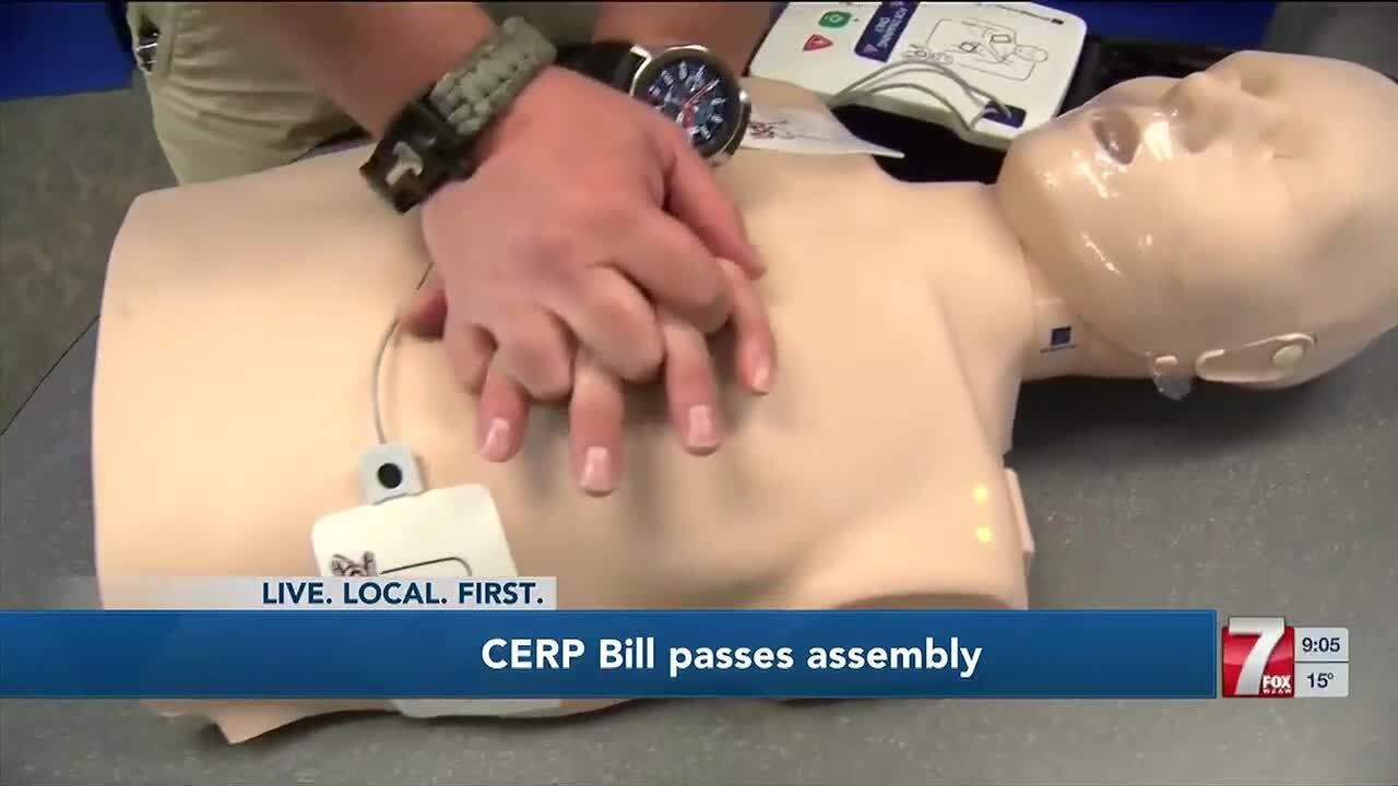 #Cardiac Emergency Response Bill passes state assembly - YouTube