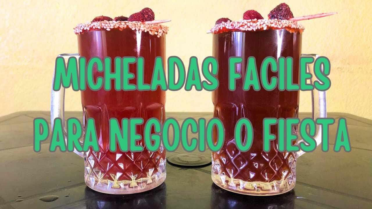 COMO PREPARAR UNA MICHELADA CLÁSICA | MICHELADAS PARA NEGOCIO ...