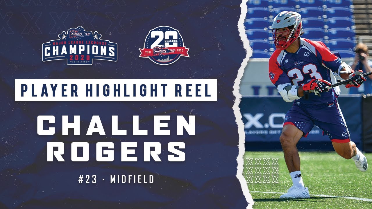Challen Rogers | 2020 MLL Season Highlights - YouTube