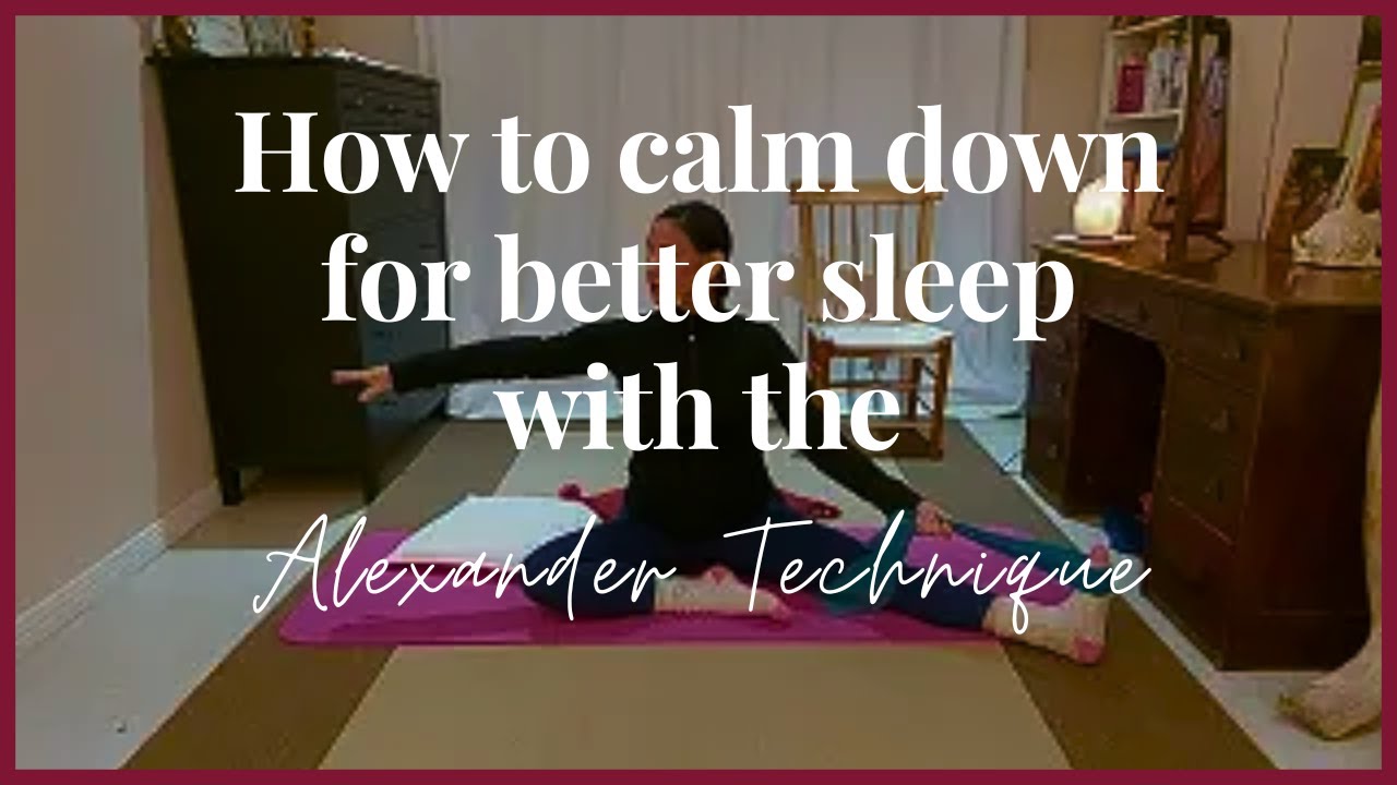 Unintentional ASMR/How to calm down for better sleep with the Alexander ...