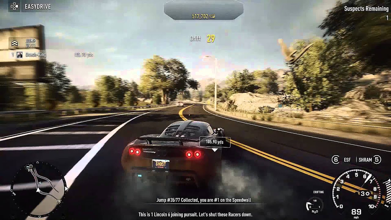 NFS RIVALS - PS4 - PURSUIT - YouTube