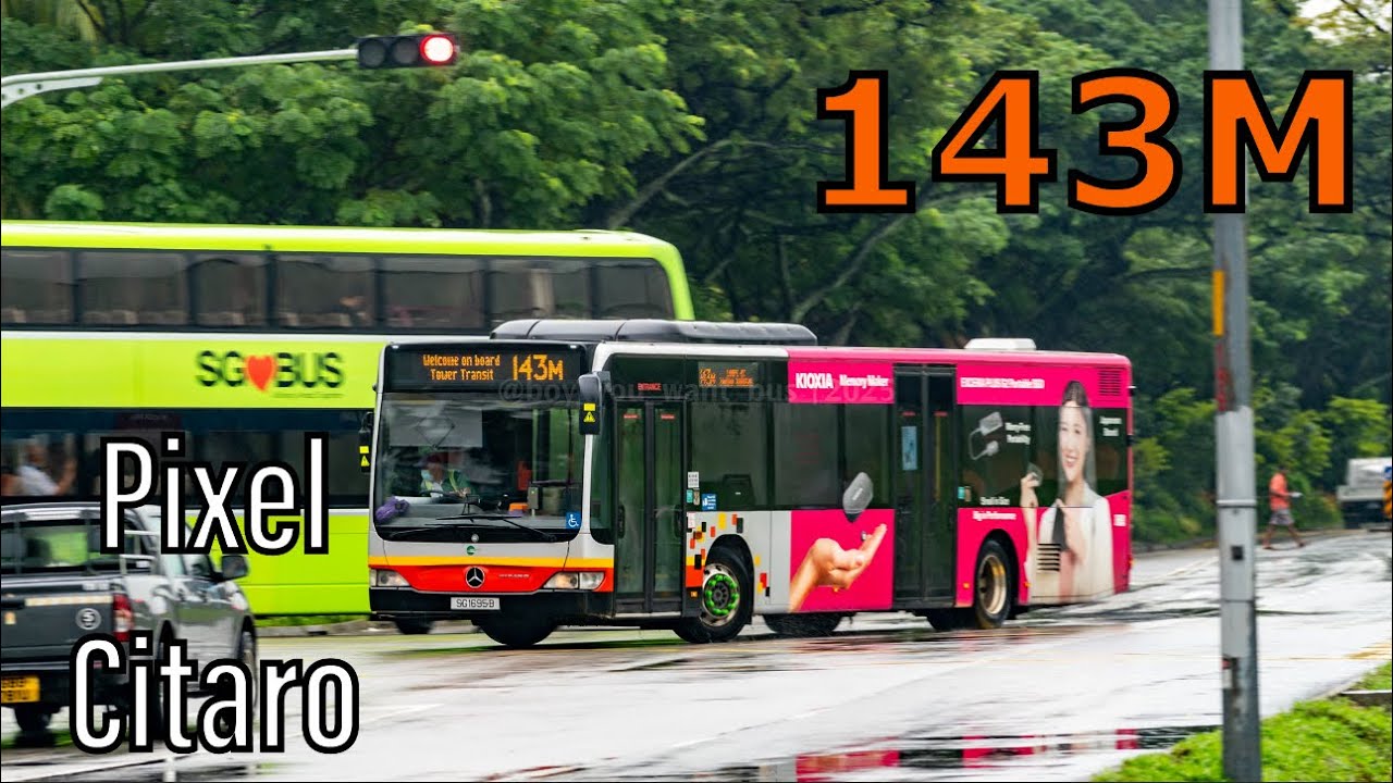 [Joyride] SG1695B on 143M | Mercedes-Benz O530 Citaro - YouTube