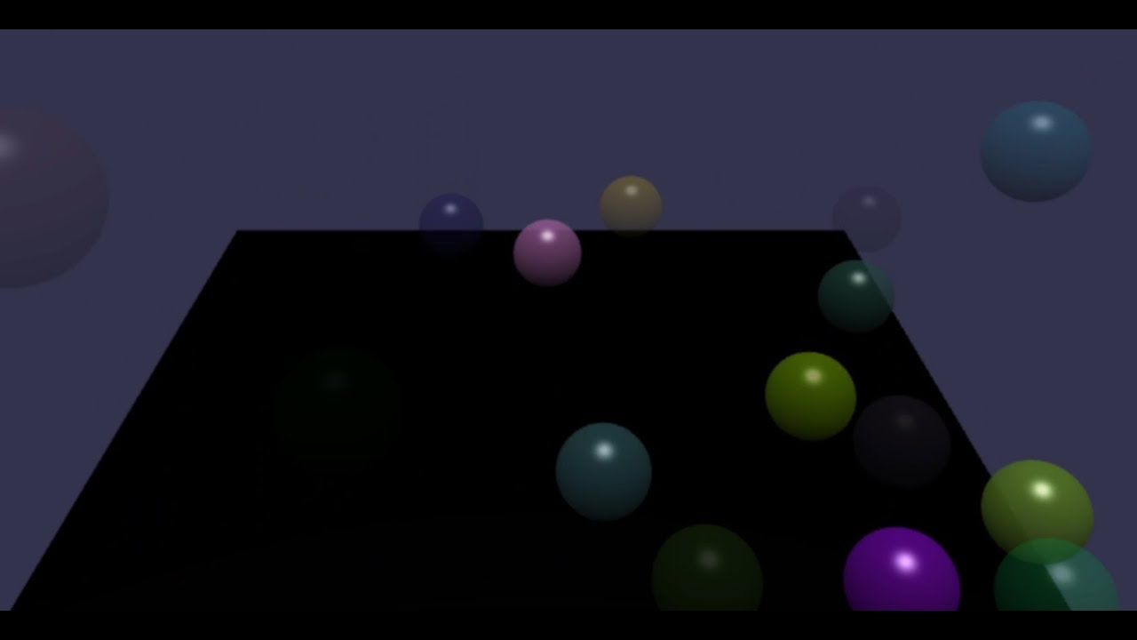 Babylon js with Havok: bouncing balls part2 - YouTube