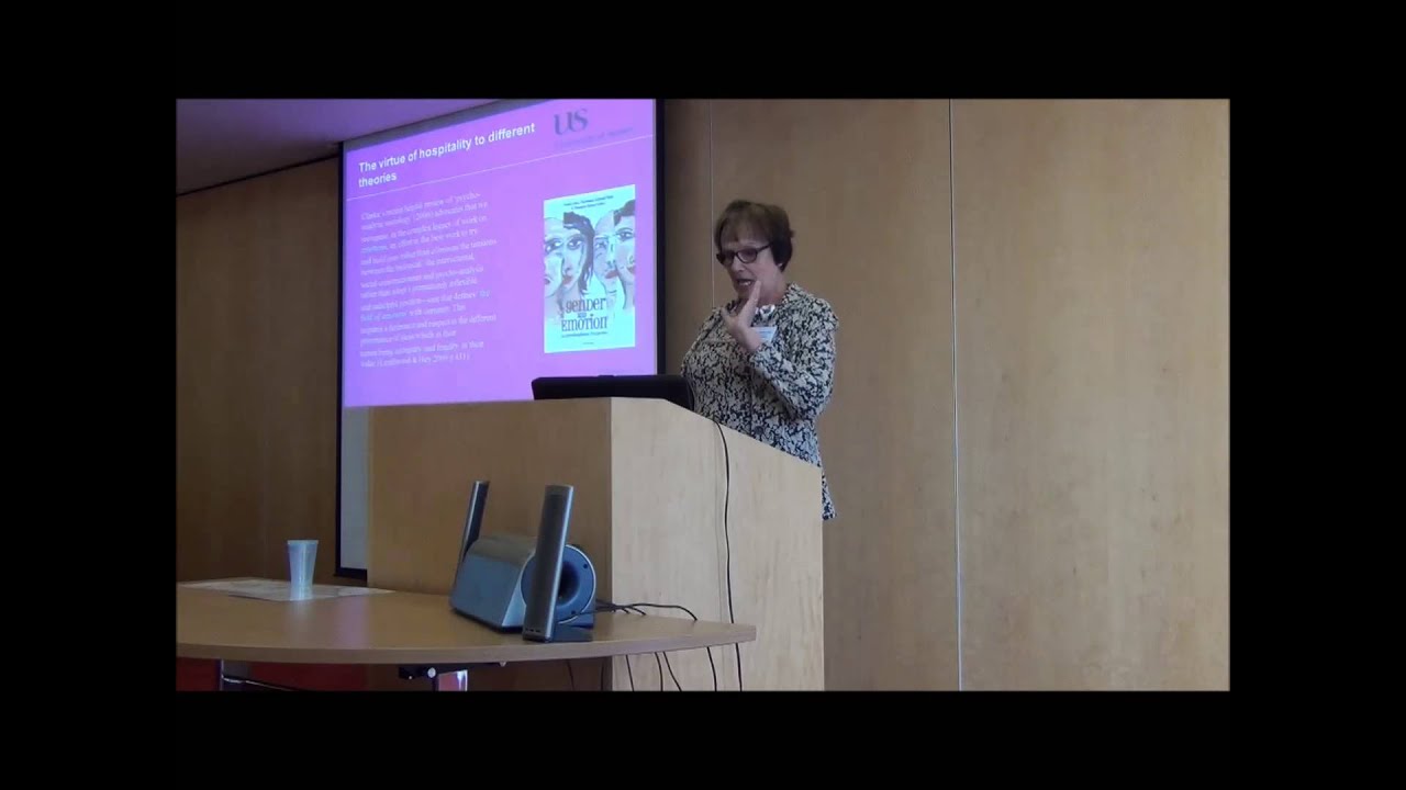 Professor Valerie Hey, Department of Education, University of Sussex ...