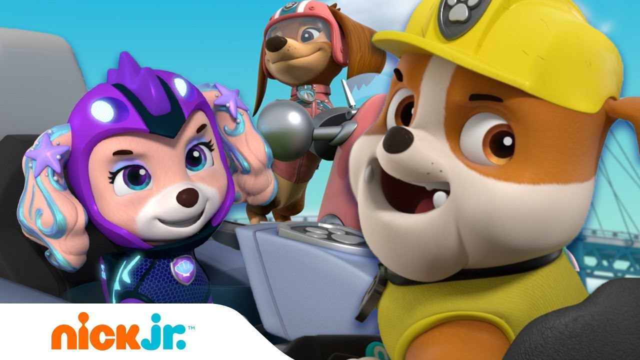 Rubble Is All PAWs On Deck to Stop Codi! w/ PAW Patrol, Cat Pack & MORE Pups | Rubble & Crew ...