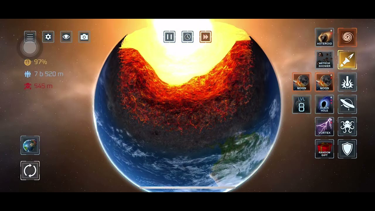 If moon hit earth in solar smash - YouTube