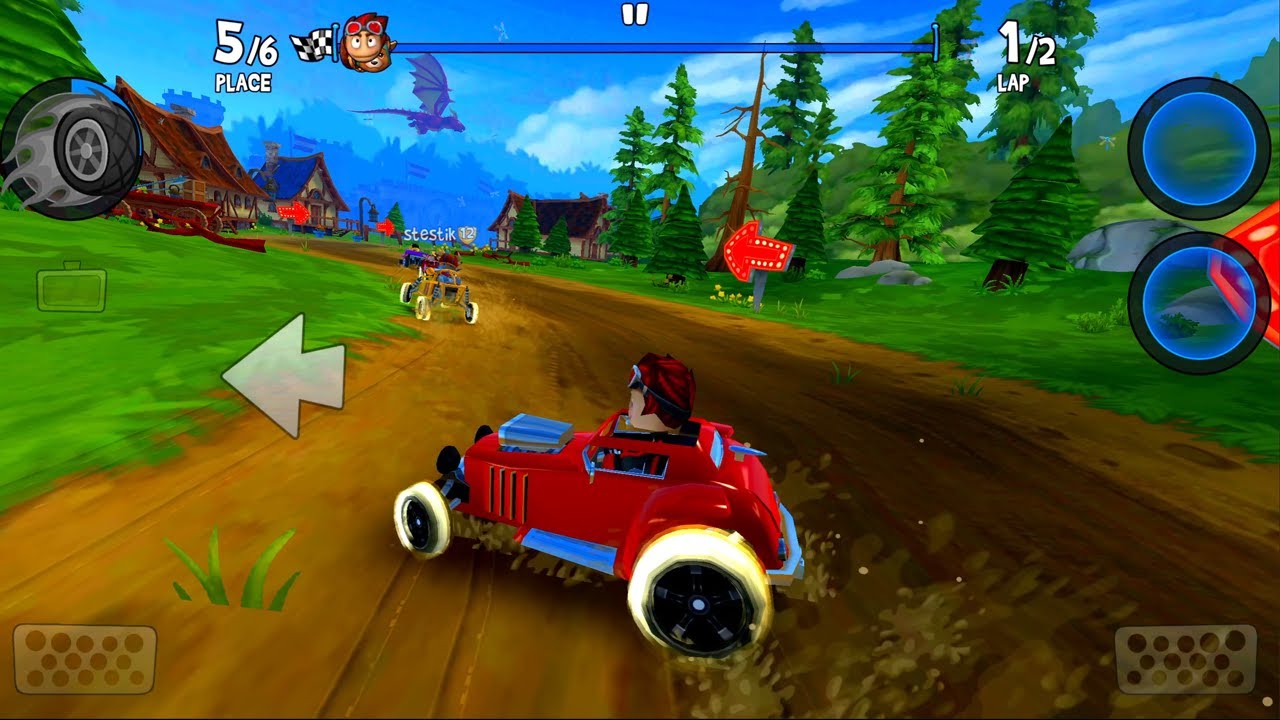 Phone BBR2 Racing Game | Gameplay Racing Dolls | EP43 | Beach Buggy ...