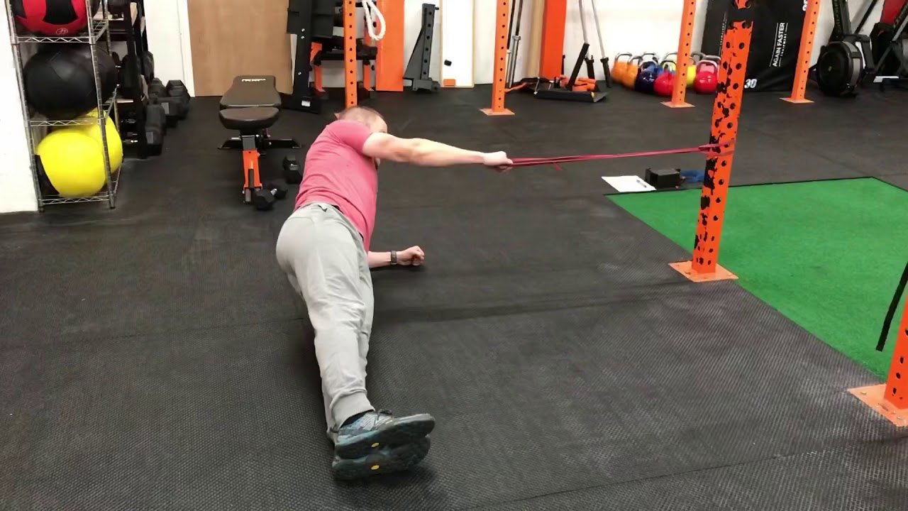 Side Plank Row - YouTube