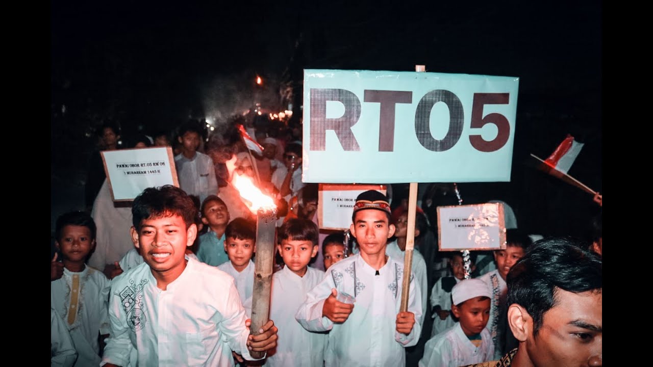 Adnan Farhan Ikut Pawai Obor Tahun Baru Islam 1445H ‼️ Rame Banget Yang ...