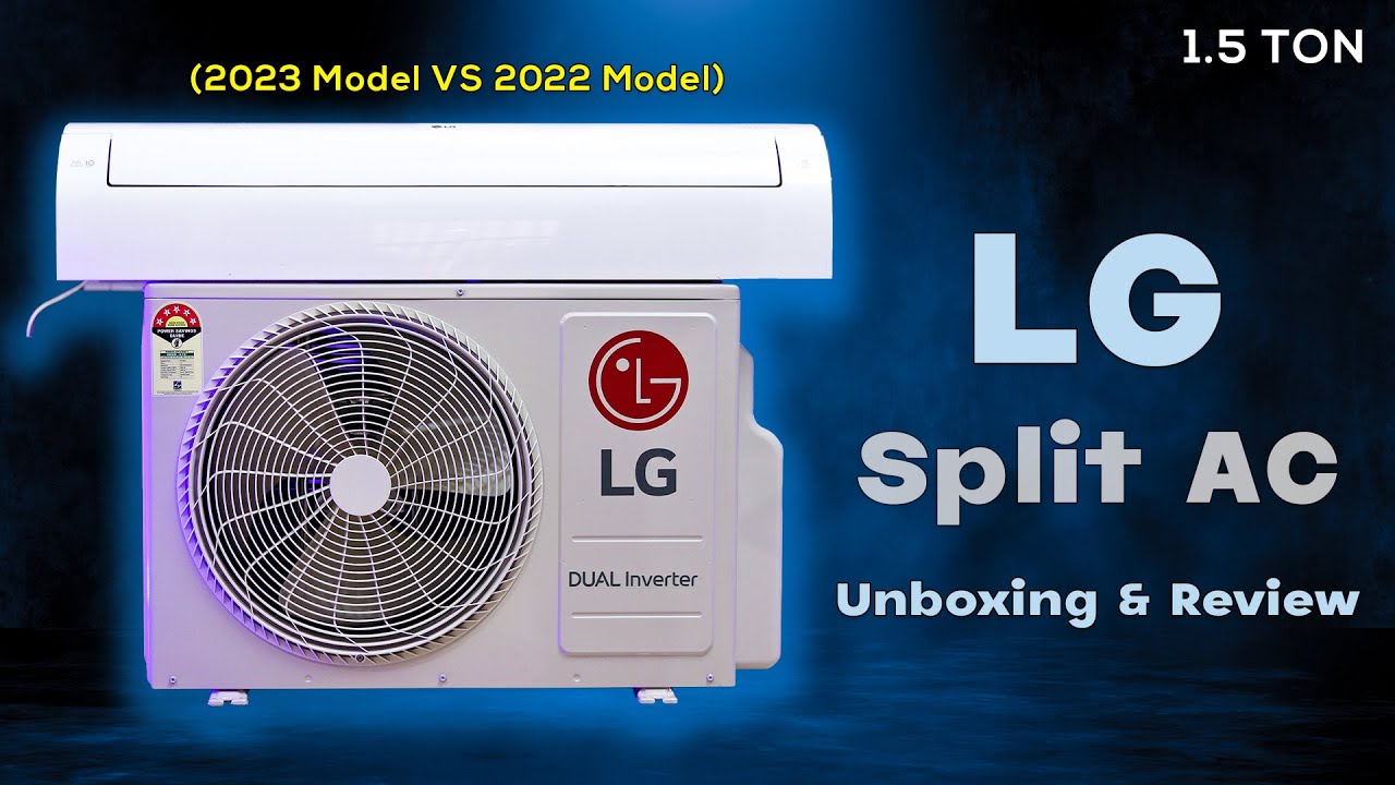 LG 1.5 TON 5 Star Ai Dual Inverter Split AC Unboxing & Review | LG 1.5 ...