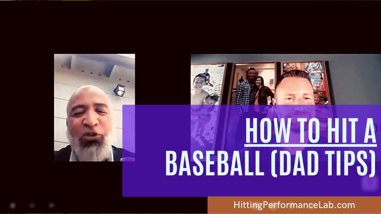 How To Hit A Baseball (7+ Dad Tips) - YouTube