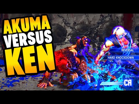 AKUMA Vs KEN is Just As Fun As RYU | Street Fighter 6 Ranked PS5 ...