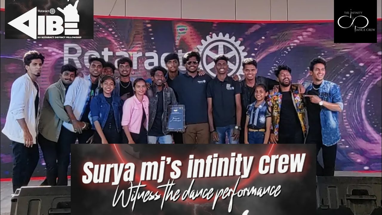 DANCE PERFOMANCE | INFINITY DANCE CREW | VIBE | ROTRACT 3201 | SURYA MJ ...