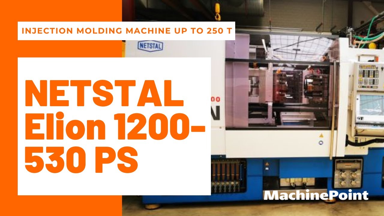 NETSTAL Elion 1200-530 PS Injection molding machine up to 250 T ...