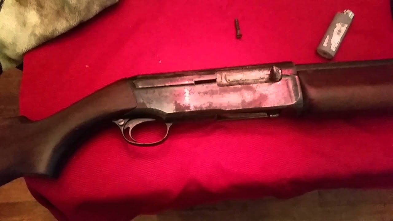 Model 40 Winchester 12 ga - YouTube
