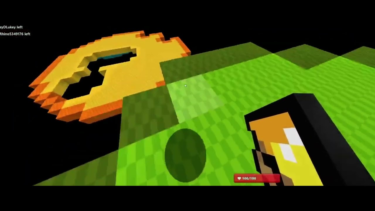 Bloxd io Rocket Spleef Map 1 - YouTube
