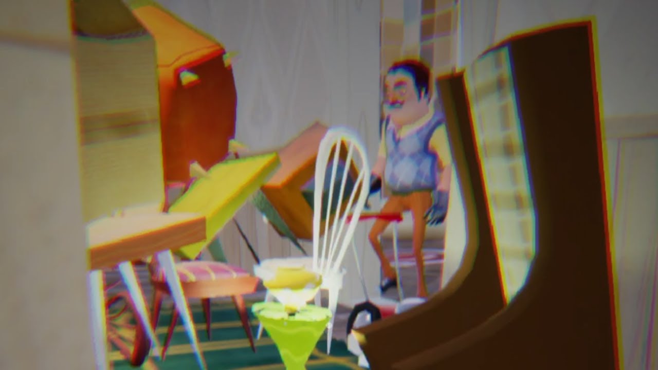 Trying to lock my NEIGHBOR in his BATHROOM - Hello Neighbor - YouTube