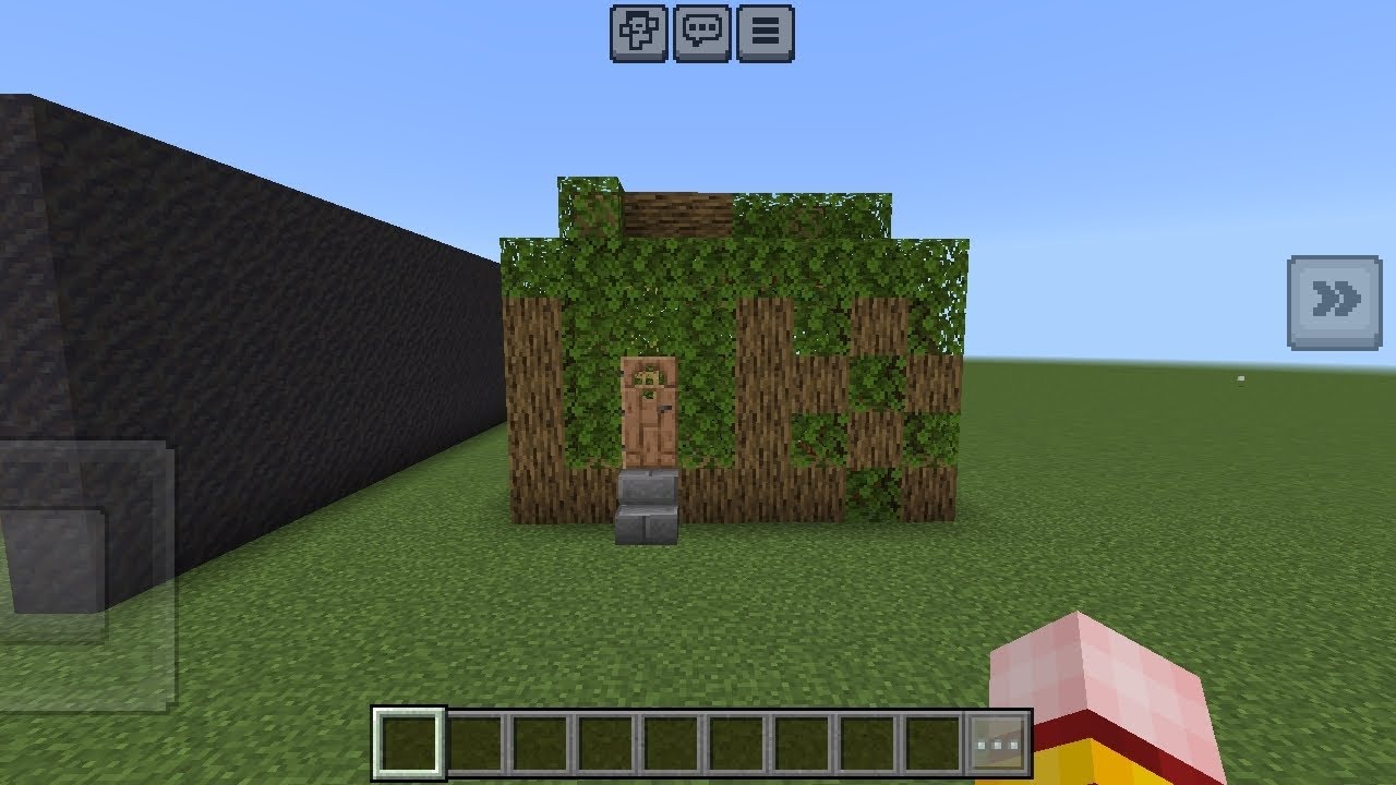Making a Leaf House in Minecraft - YouTube