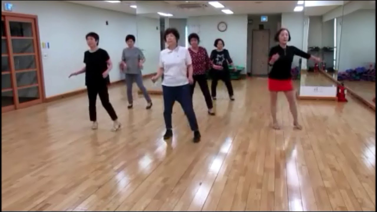 Stand by your Man-Line dance- (by Misuk La) - YouTube