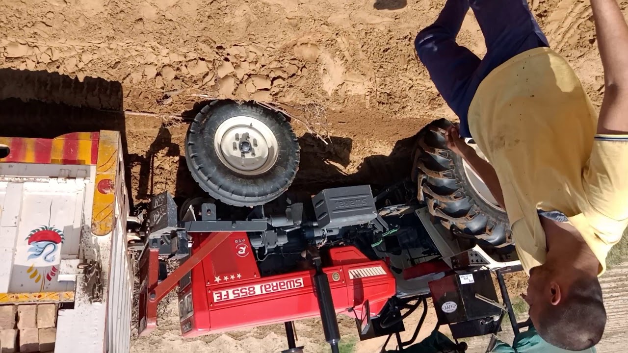 5 tractor se bhi nikle troli 855 fail - YouTube