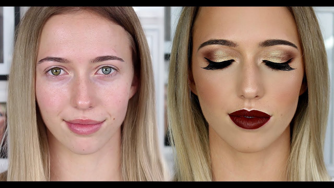 Client Makeup Tutorial - Deep Smokey Makeup - YouTube