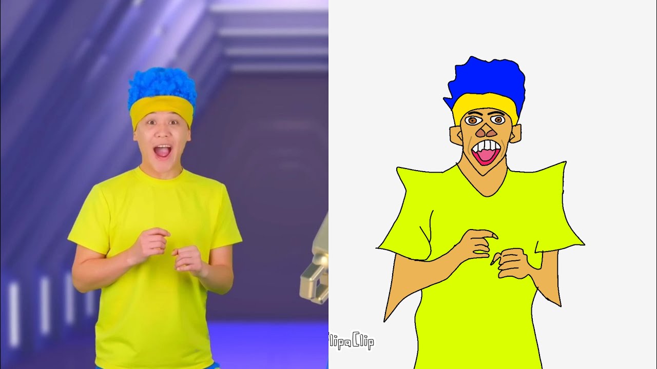 Robot Cha Cha Robot Chicky Chicky Robot Boom Boom Song Funny Drawing ...