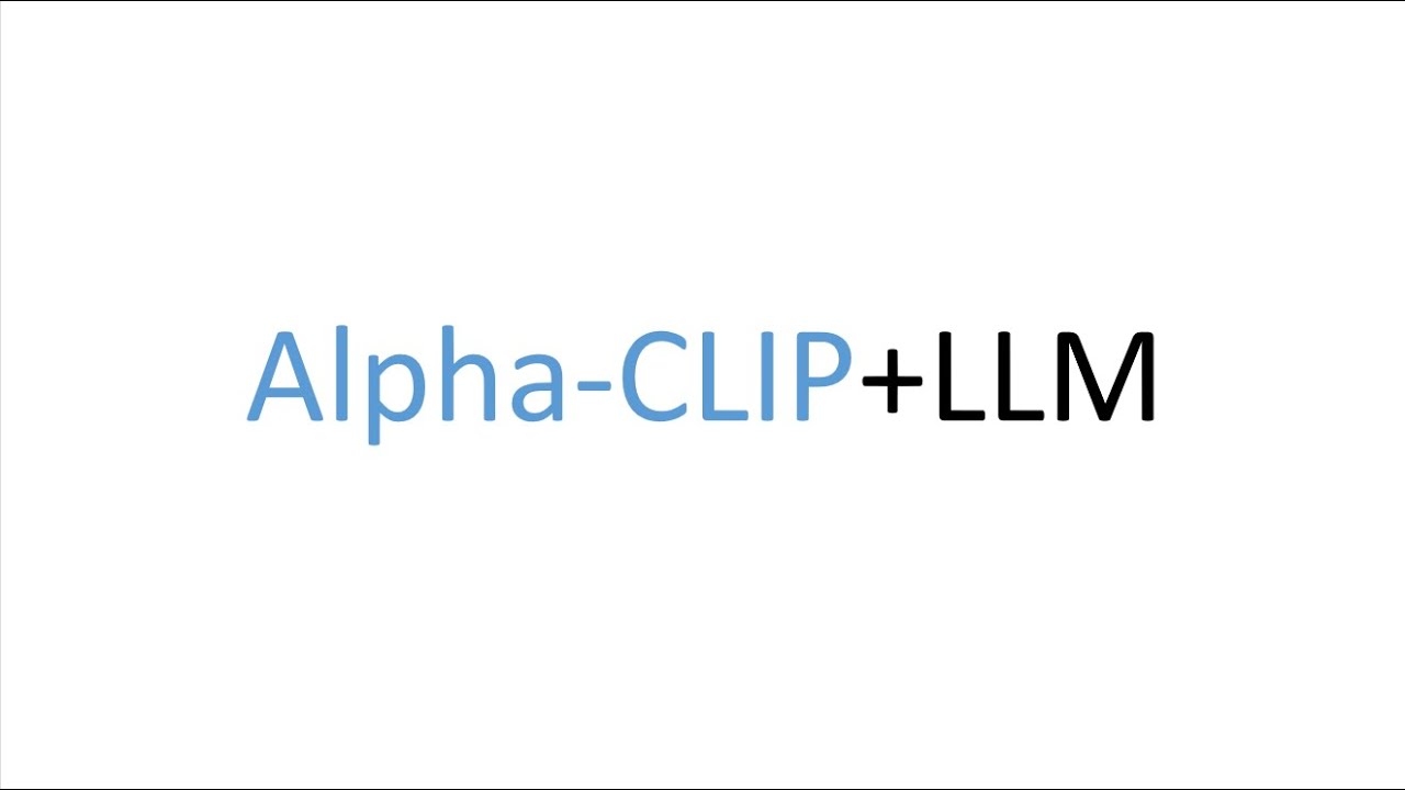 Alpha CLIP demo - YouTube