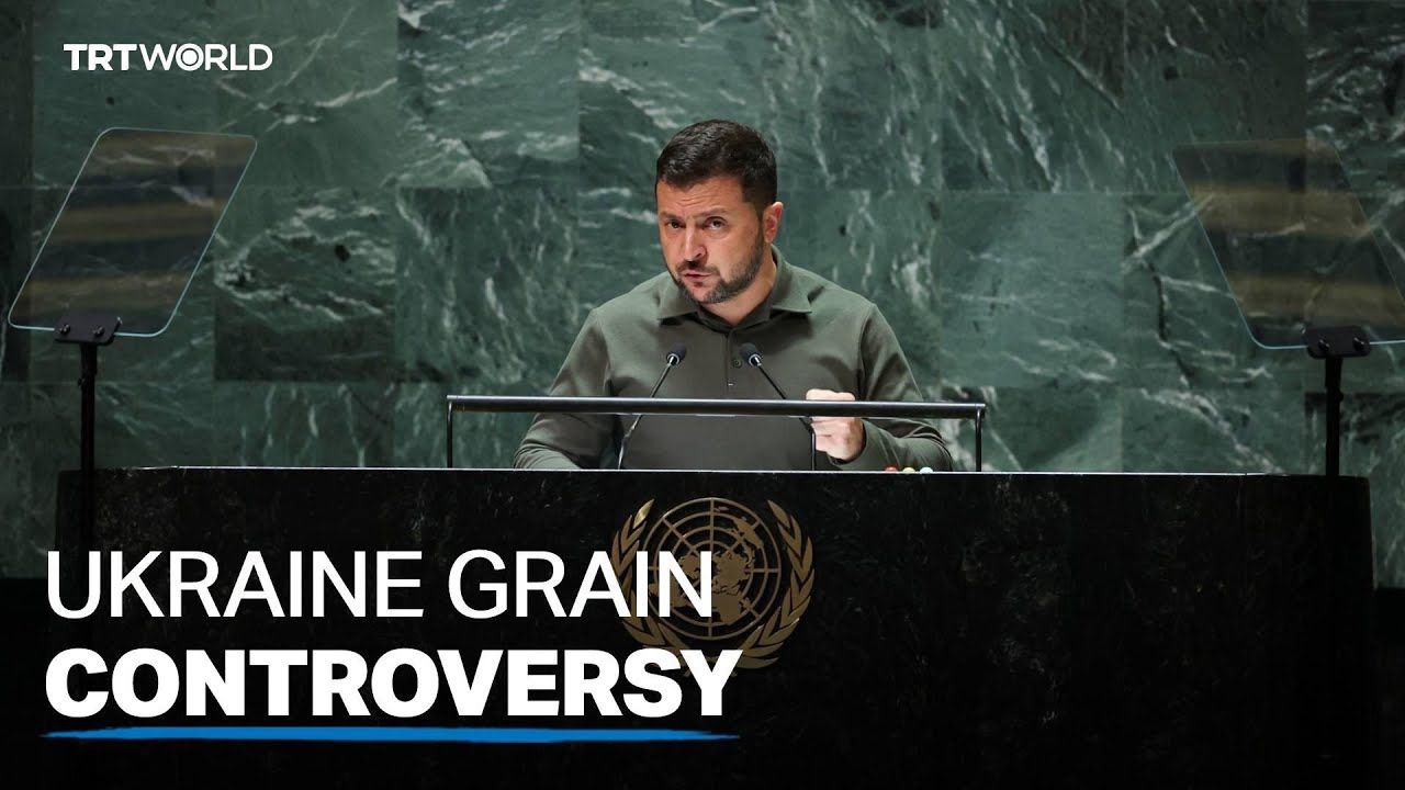 Poland, Slovakia, Hungary impose ban on importing Ukrainan grain - YouTube