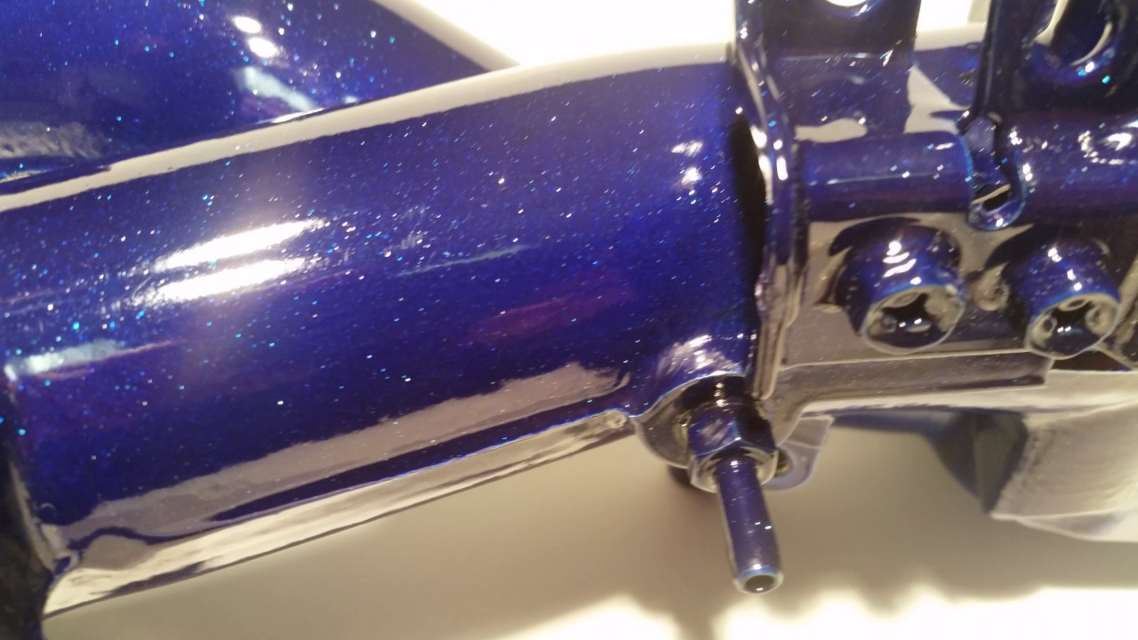 Starlit Rally Blue Powder Coat - YouTube