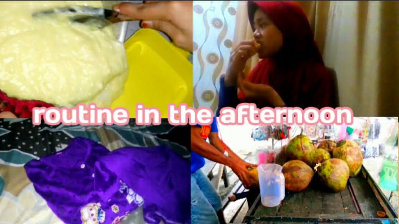 routine in the afternoon - YouTube